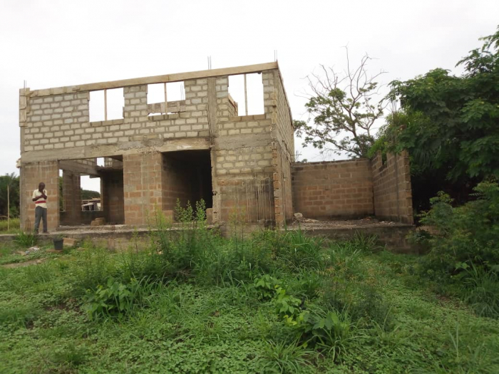 Uncompleted 4bedroom house for sale at Aglow Farm Kokrobite near Kasoa ...